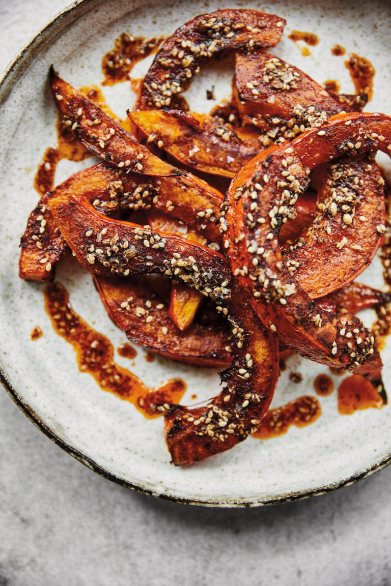 Roasted Red Kuri Squash with Smoked Paprika Oil - Edible Sacramento